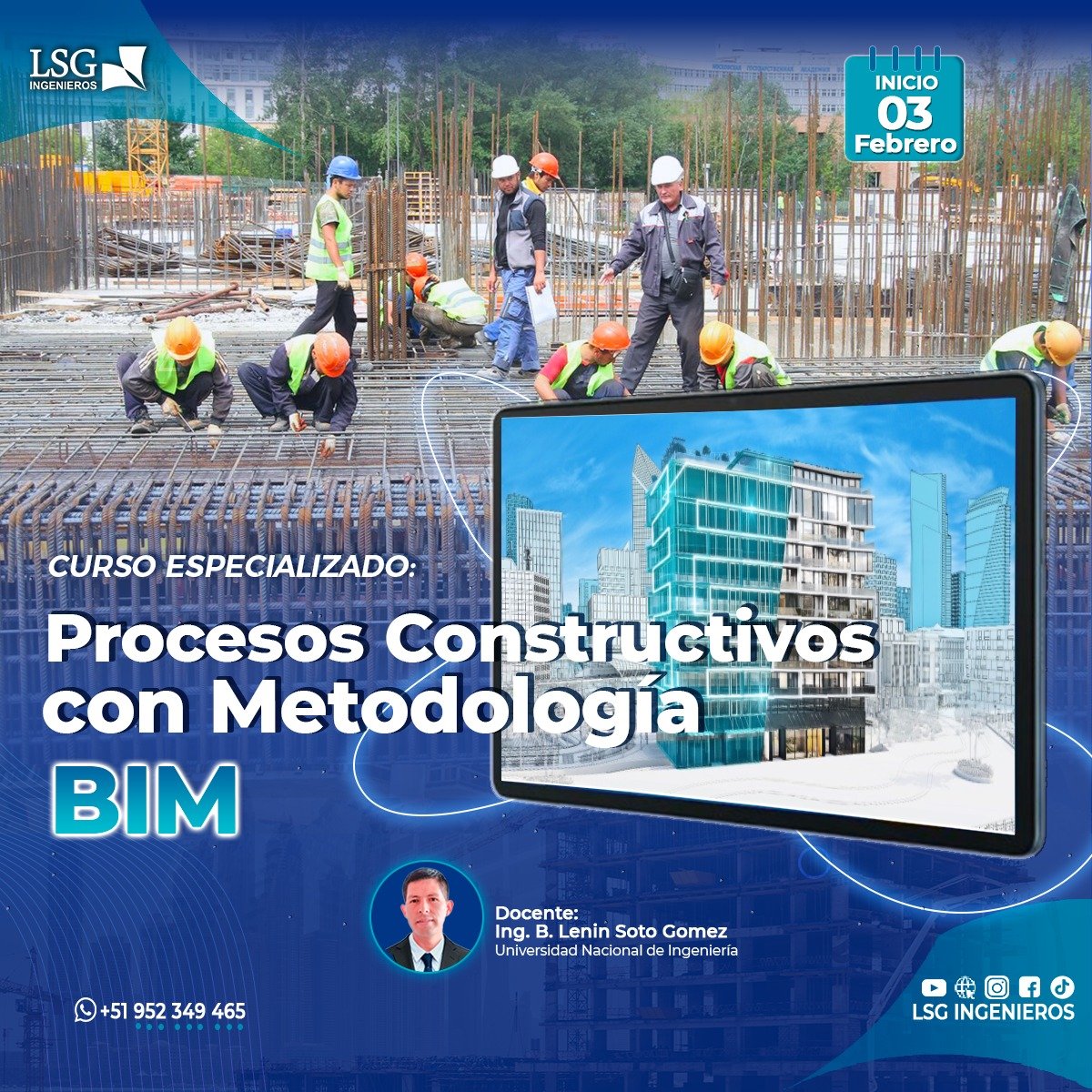 Proceso Constructivos con Metodología BIM 2025 - I - Lsgingenieros